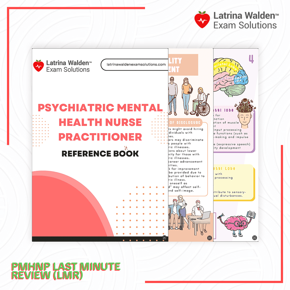 PMHNP Last Minute Review (LMR) – Latrina Walden Exam Solutions