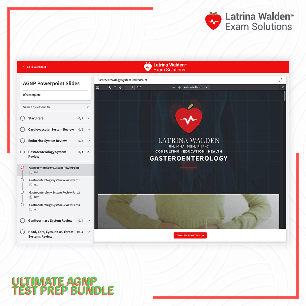Ultimate AGNP Test Prep Bundle – Latrina Walden Exam Solutions